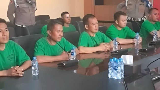 Inilah Tampang 7 Brimob di Mobil Rantis yang Tabrak Affan Kurniawan sampai Tewas